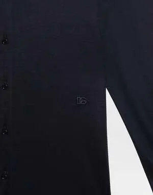 Dolce & Gabbana Martini Silk Jersey Shirt