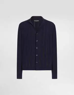 Dolce & Gabbana Openwork Cotton Cardigan