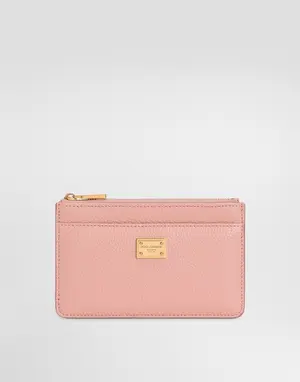 Dolce & Gabbana Calfskin Card Holder - Pink
