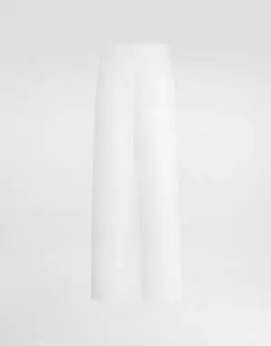 Dolce & Gabbana Stretch Cotton Gabardine Trousers