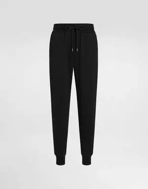 Dolce & Gabbana Cotton Jogging Trousers - Black
