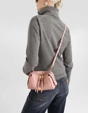 Dolce & Gabbana Mini Vittoria Handbag In Calfskin