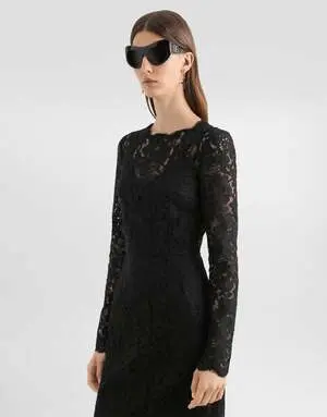 Dolce & Gabbana Cordonetto Lace Sheath Dress