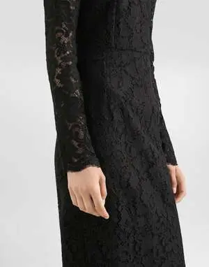 Dolce & Gabbana Cordonetto Lace Sheath Dress