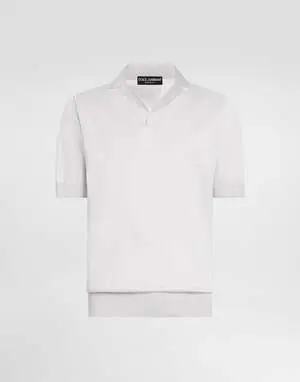 Dolce & Gabbana Polo M/corta - Grey