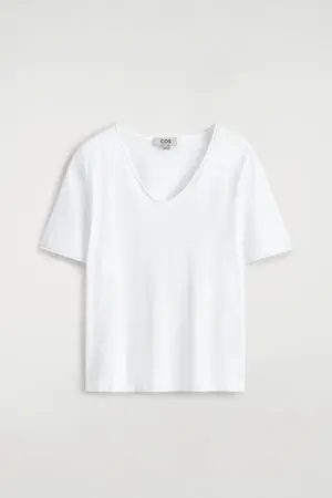 Cos Scoop Neck T-shirts For Women