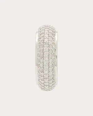 WYLD BOX Diamond Pavé Luna Ear Cuff