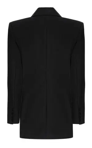 AURELIANA Wool-silk Tuxedo Jacket