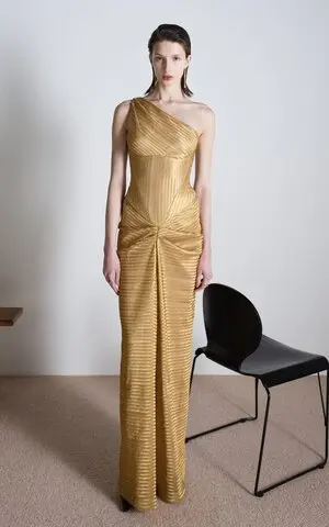SANDRA MANSOUR Dreamstate Thread Maxi Dress