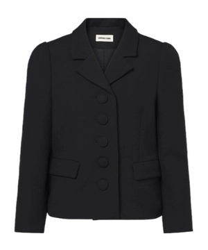 SHUSHU/TONG Wool And Silk Jacket - Black