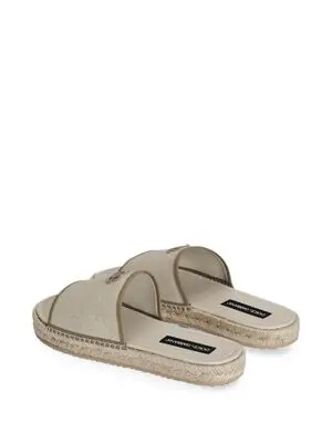 Dolce & Gabbana Dolce Gabbana Logo Strap Slide Sandals