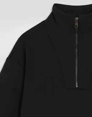 Dolce & Gabbana Cotton Sweatshirt With Patch