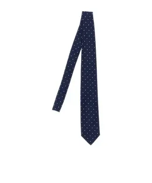 Brioni Jacquard Tie - Blue