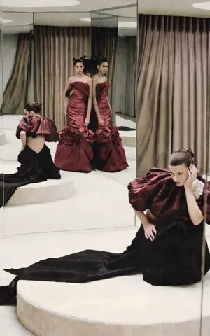 SALMA OSMAN Voluminous Sleeve Maxi Set