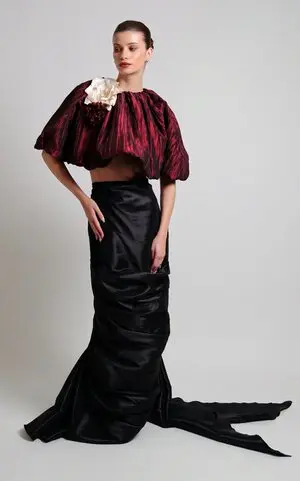 SALMA OSMAN Voluminous Sleeve Maxi Set