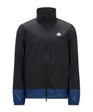 Moncler Long-sleeved Casual Jacket - Black