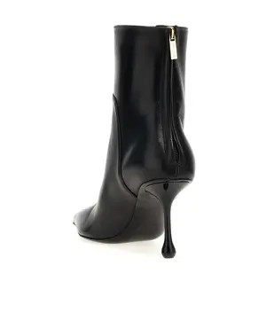 JIMMY CHOO Cycas Pointed Toe High Heel Ankle Boots