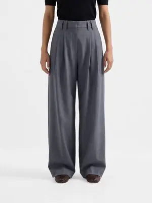 Brunello Cucinelli Tailored Trousers With Belt Loops