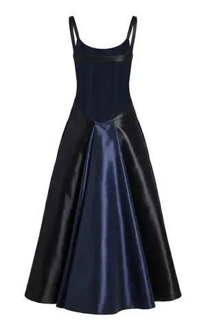 SALMA OSMAN Open-back Maxi Dress
