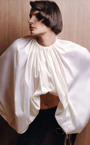 SALMA OSMAN Draped High-neck Set