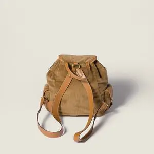 Miu Miu Corduroy Backpack