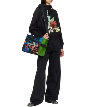 Marc Jacobs Printed Handbag - Black
