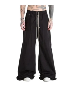 Rick Owens Drawstring Casual Pants - Black