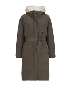 Brunello Cucinelli Long-sleeved Down Jacket - Brown
