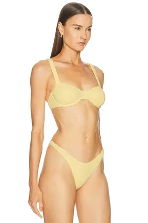 ELCE Escape Bra Cup Bikini Top - Lemon