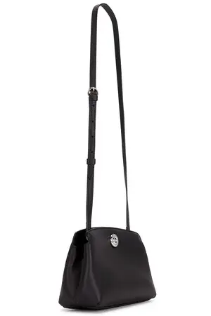 LIFFNER Mini Pushlock Pouch In Calf Leather