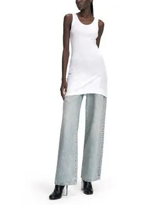 MAISON MARGIELA Abito Mini A Costine "taped