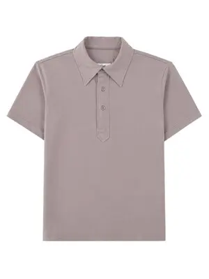 MAISON MARGIELA Cupro Polo Shirt