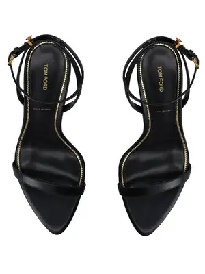 TOM FORD Nude Effect Pointed Toe Sandals