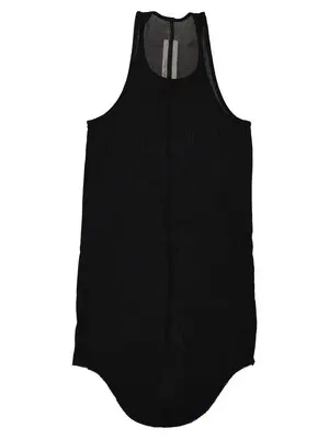 Rick Owens Tank Top "basic Rib - Black
