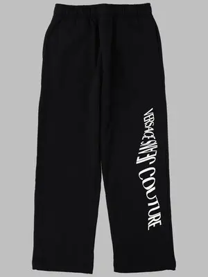 Versace Pantalone Track Con Logo "liquify Rubber