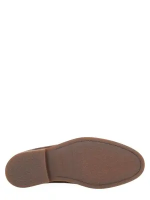 Brunello Cucinelli Mocassino "penny" In Camoscio