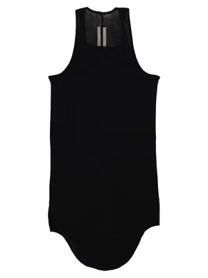Rick Owens Tank Top "basic Rib - Black