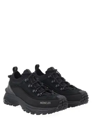 Moncler Trailgrip Lite3 Sneakers In Nabuk And Suede
