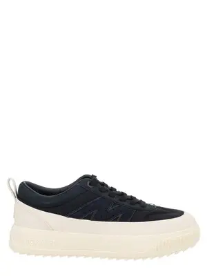 Moncler Sneaker In Pelle Scamosciata E Nabuk " Altive - Black