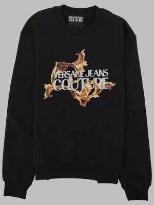 Versace Felpa Con Logo Baroque