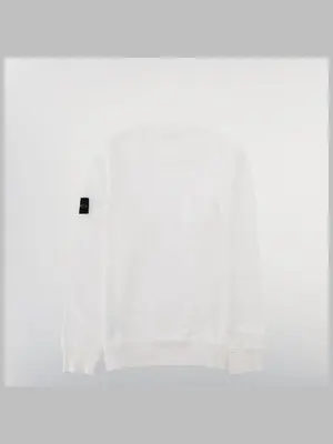 Stone Island Felpa Con Patch Logo