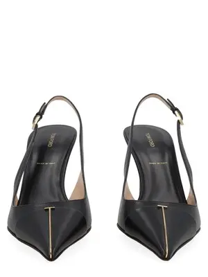 TOM FORD Shiny Kid" Slingback Heels