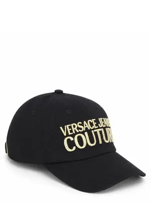 Versace Metallic Logo Baseball Cap