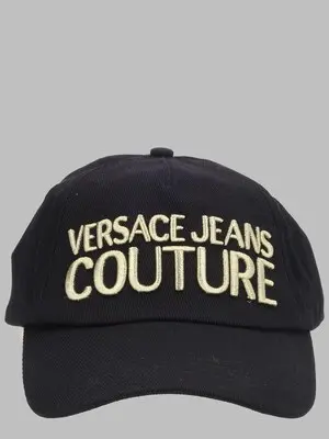 Versace Metallic Logo Baseball Cap