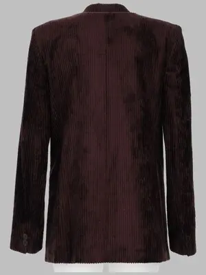 ALYSI Giacca Corduroy Monopetto