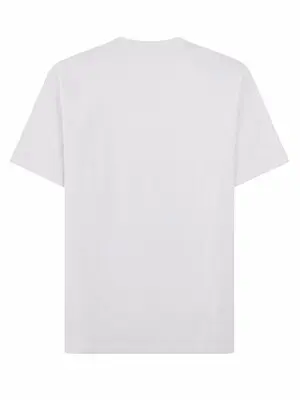 Versace T-shirt Con "v Emblem" Ricamato
