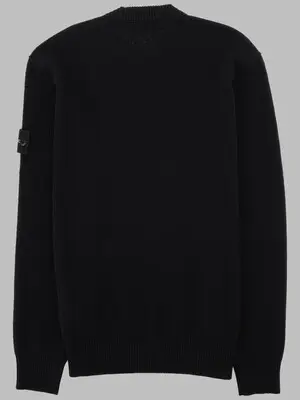 Stone Island Ribbed Wool Sweater