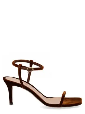 GIANVITO ROSSI Gianvito Rossi "Mayfair" Velvet Sandals