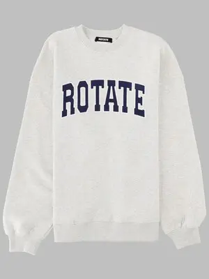 ROTATE BY BIRGER CHRISTENSEN Crewneck Sweatshirt With Logo
