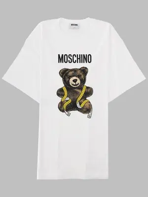 Moschino T-shirt Con Stampa "teddy